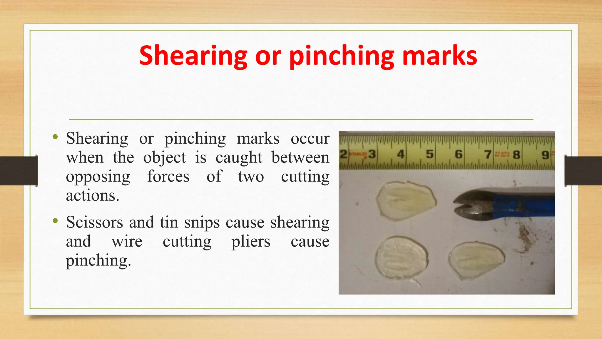 Forensic Importance of Tool marks. pptx. | PPTX