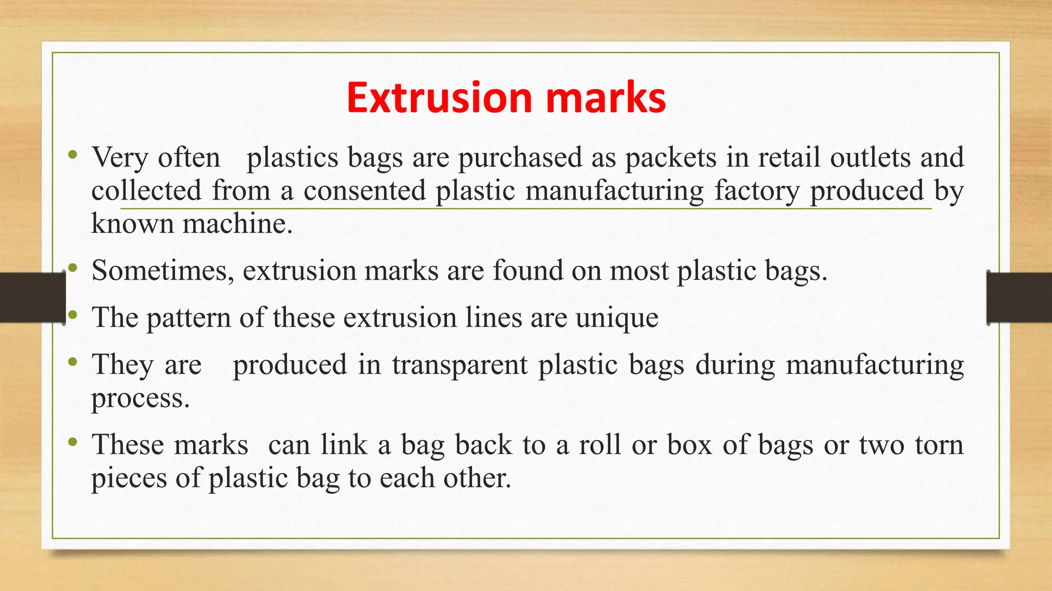 Forensic Importance of Tool marks. pptx. | PPTX