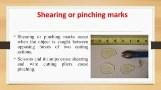 Forensic Importance of Tool marks. pptx. | PPTX