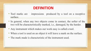 Forensic Importance of Tool marks. pptx. | PPTX