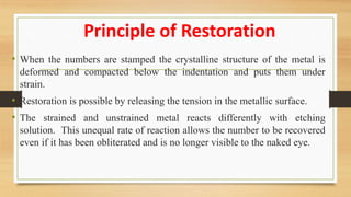 Forensic Importance of Tool marks. pptx. | PPTX