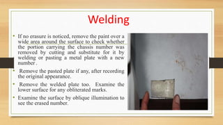 Forensic Importance of Tool marks. pptx. | PPTX