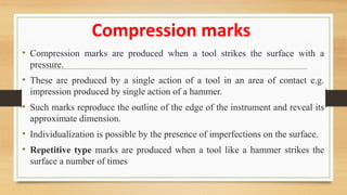 Forensic Importance of Tool marks. pptx. | PPTX