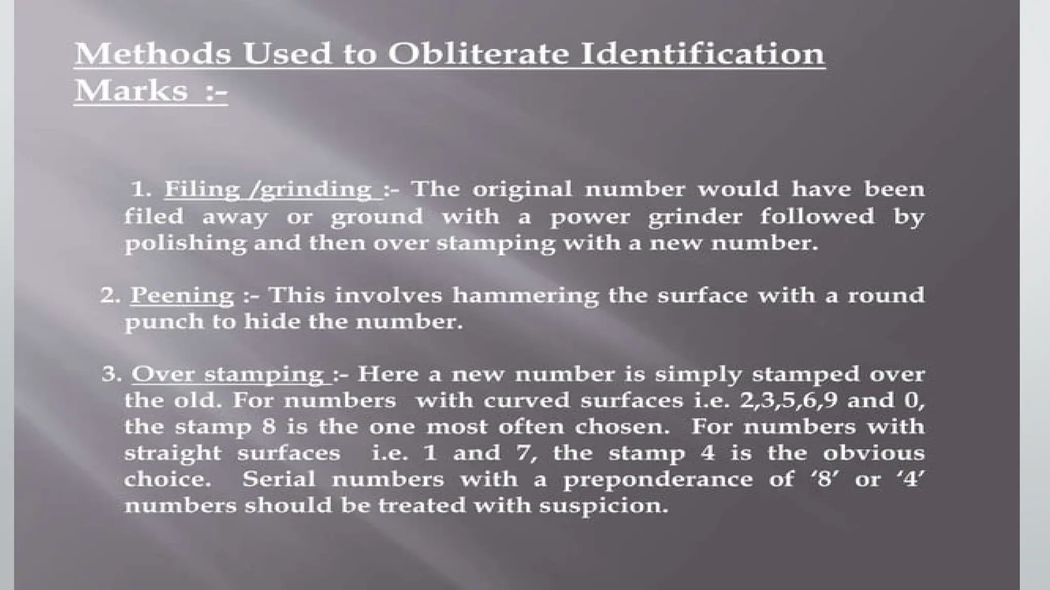 Tool Marks-Classification and examination .pptx