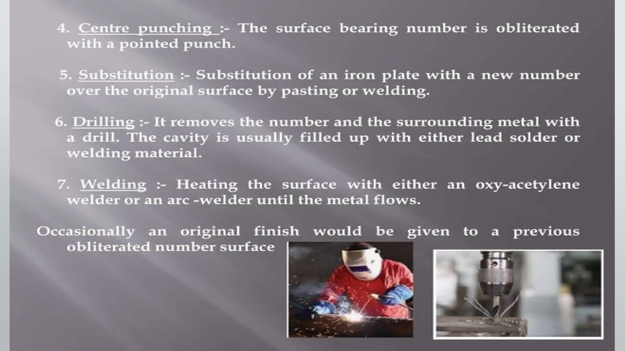 Tool Marks-Classification and examination .pptx