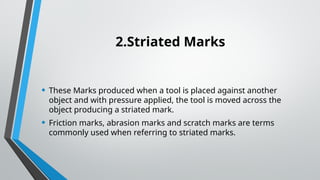 Tool Marks-Classification and examination .pptx