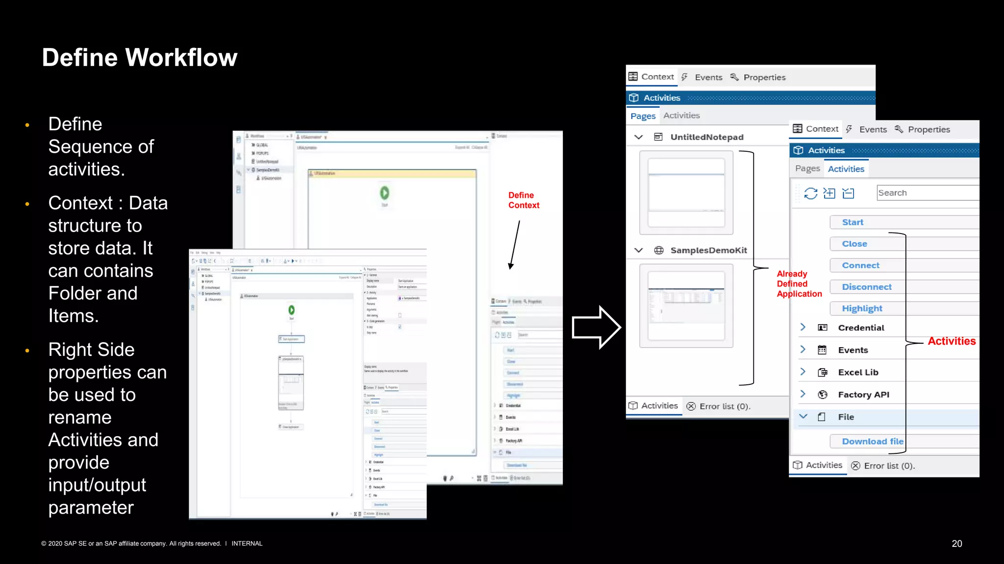 Tool overview – how to capture – how to create basic workflow .pptx