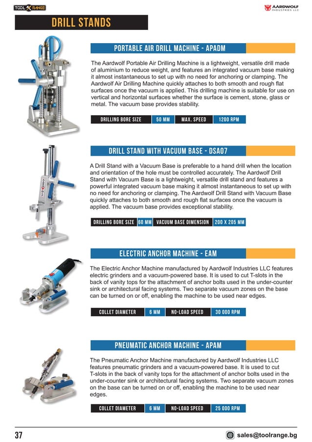 Tool Range Catalogue | PDF