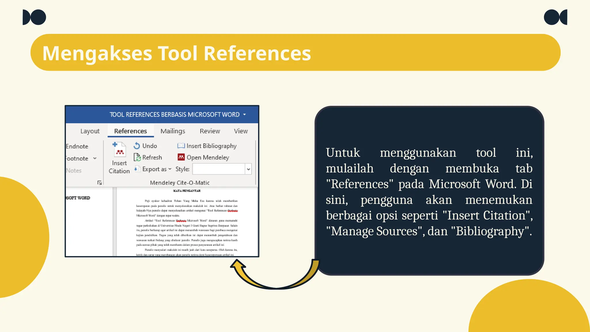 TOOL REFERENCES BERBASIS MICROSOFT WORD.pptx