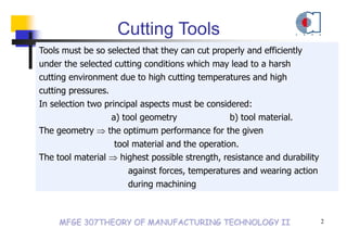 Tools material cutting for engineering.ppt