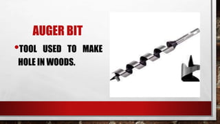 Tools and Equipments Tools and Equipment | PPT