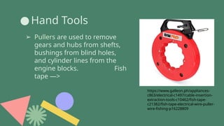 ELECTRICAL TOOLS AND EQUIPMENT (HAND, POWER, MEASURING TOOLS) | PPTX