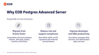 EDB Database Servers and Tools | PPT