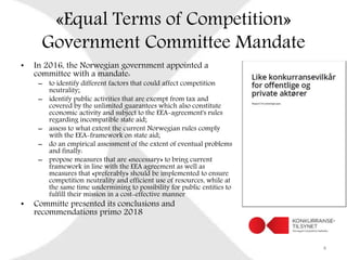 Tools for Addressing Competitive Neutrality – Norway – June 2019 OECD ...