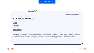 8 tools for malware analysis | PPT