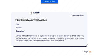 8 tools for malware analysis | PPT