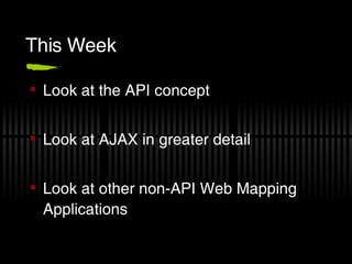 Tools Of The Geospatial Web | PPT