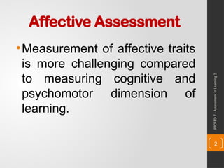 TOOLS-USED-IN-AFFECTIVE-ASSESSMENT.ppptx | PPT