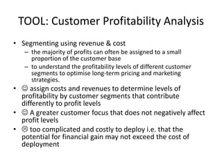 Segmentation & Revenue Management | PPTX