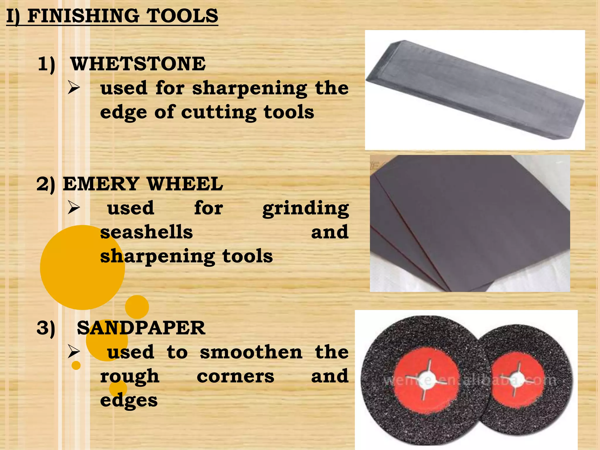 Tools and equipment in Handicrafts | PPTX