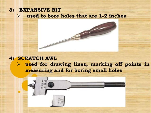 Tools and equipment in Handicrafts | PPTX | Woodworking | Arts and Crafts