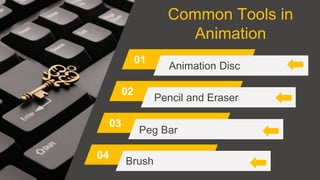 Tools and equipment for hand drawn animation | PPTX