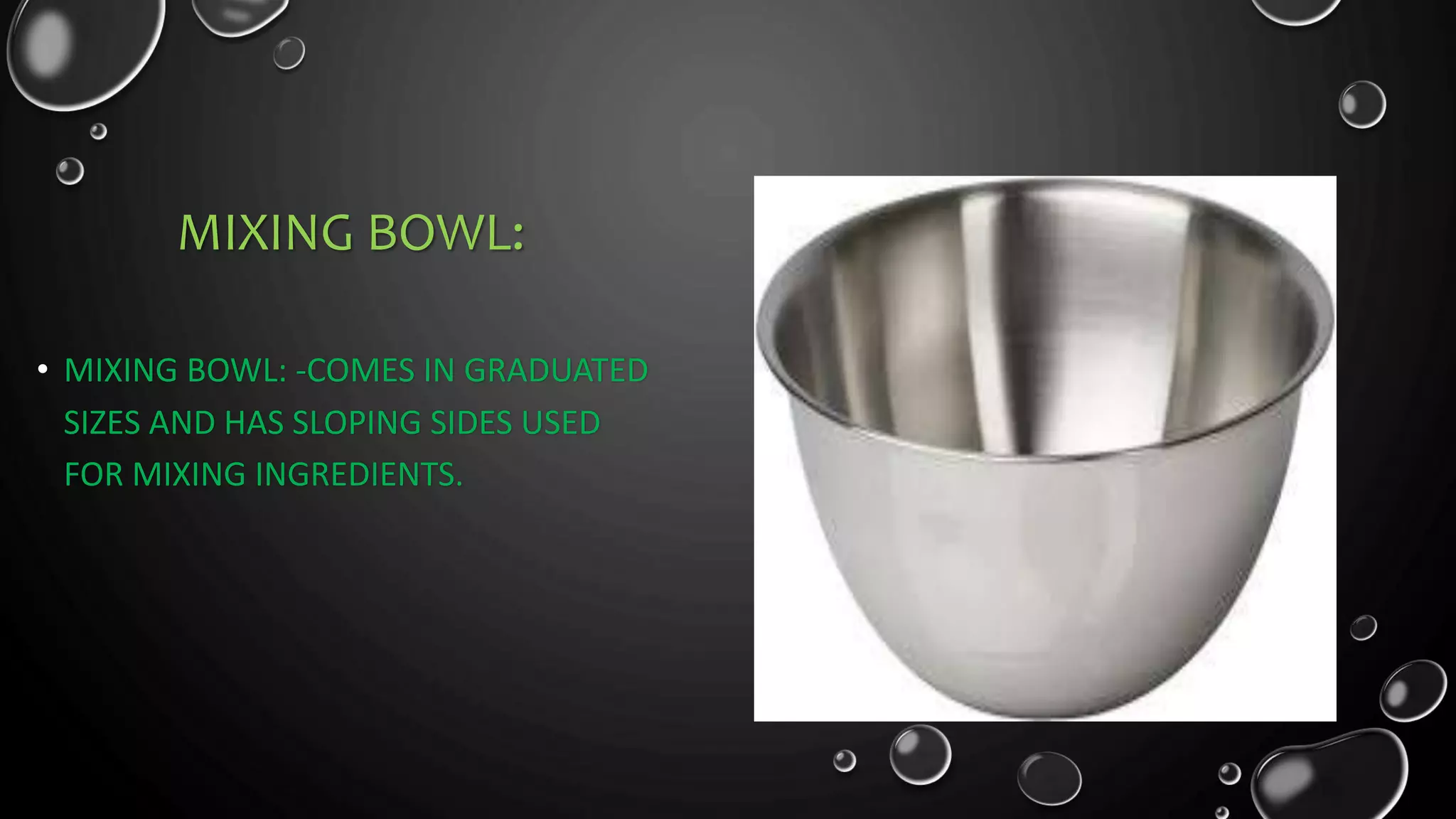 Tools and equipment in bread and pastry production | PPTX