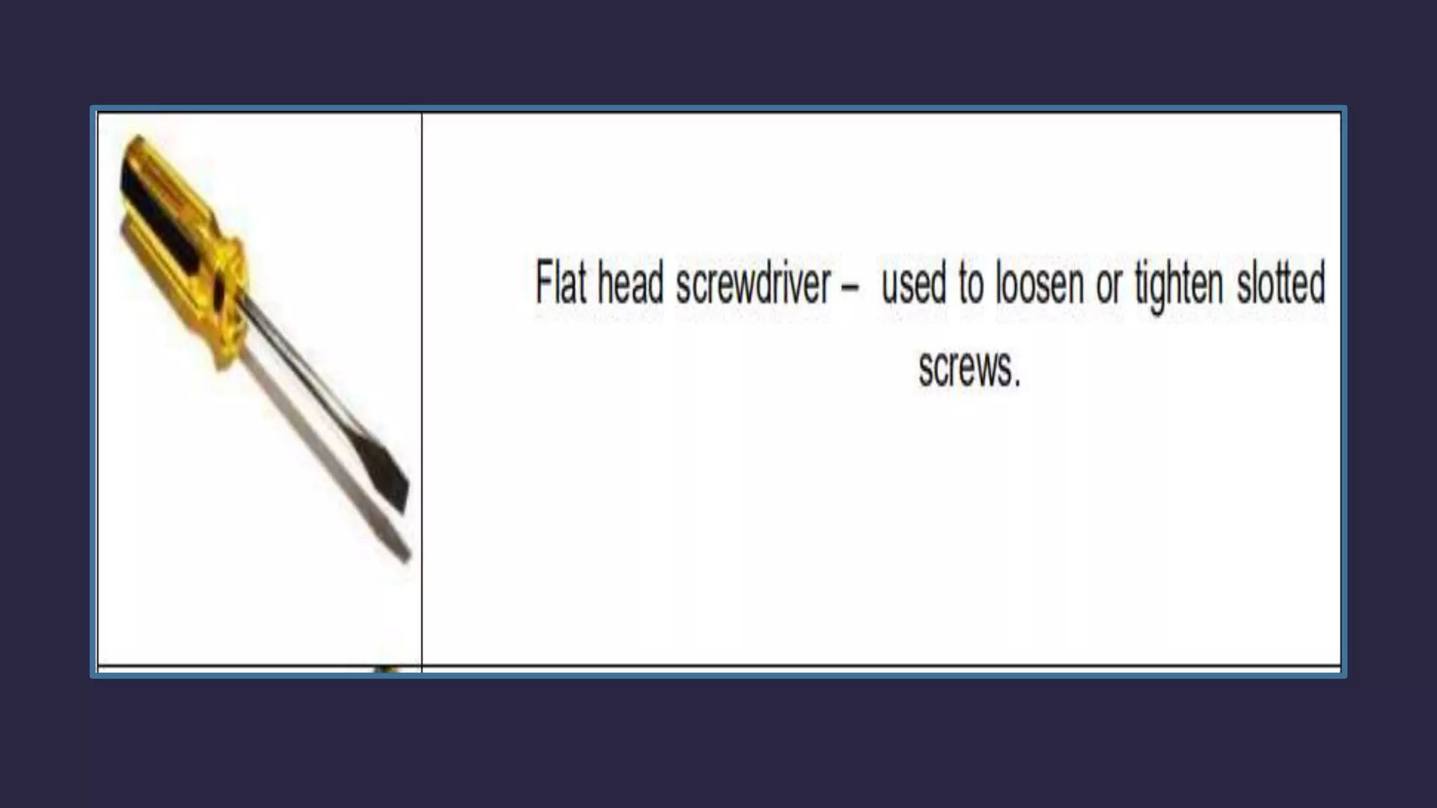 Tools and equipment in computer hardware servicing | PPTX