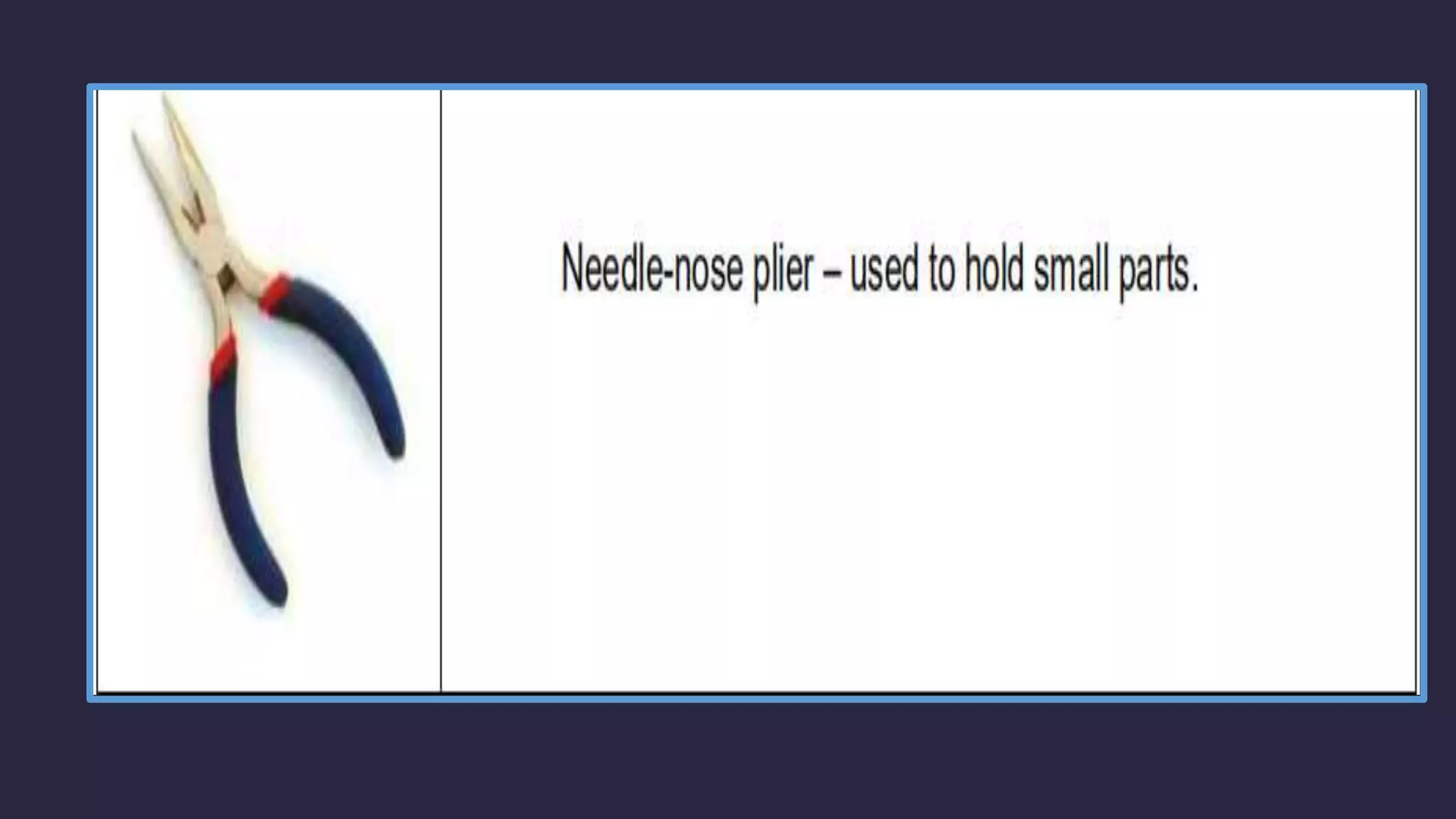 Tools and equipment in computer hardware servicing | PPTX