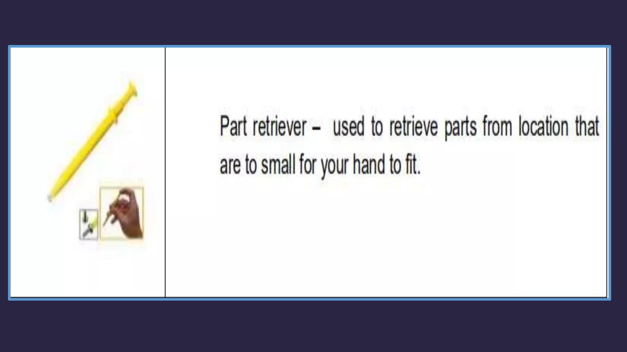 Tools and equipment in computer hardware servicing | PPTX