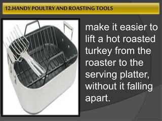 Handy Poultry And Roasting Tools
