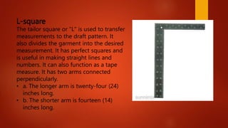 Tools and Equipment in Dressmaking.pptx