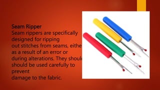 Tools and Equipment in Dressmaking.pptx