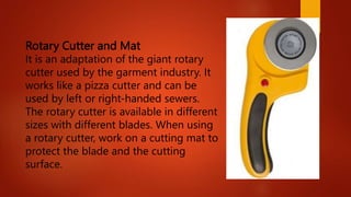 Tools and Equipment in Dressmaking.pptx