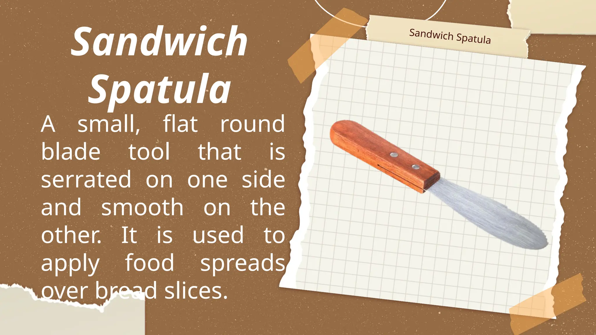 Tools and equipment in preparing sandwich WEEK 1.pptx