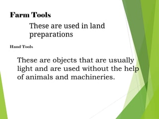Tools and Materials, Equipment in Gardening.ppt
