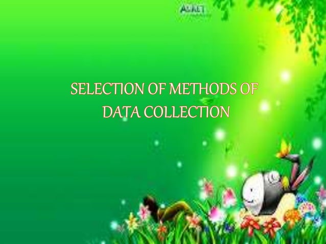 Tools and methods of data collection | PPTX | Sexual Health | Diseases ...
