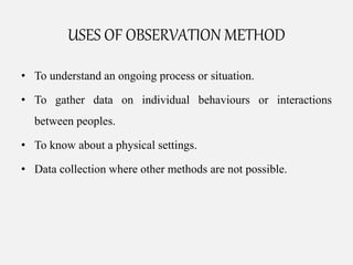 Tools and methods of data collection | PPTX