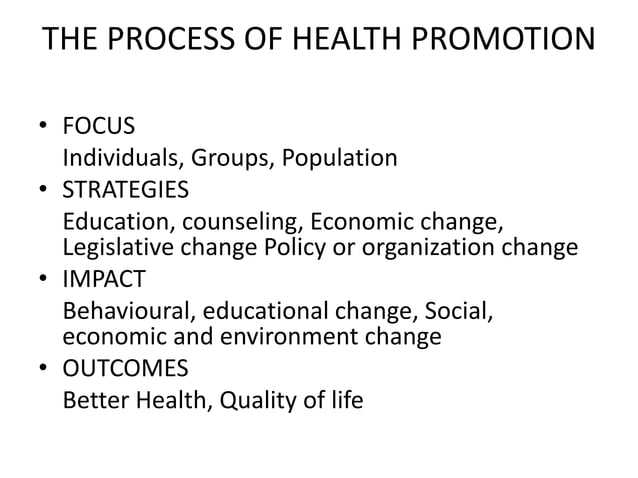Tools and techniques behaviour change and health promotion | PPTX ...