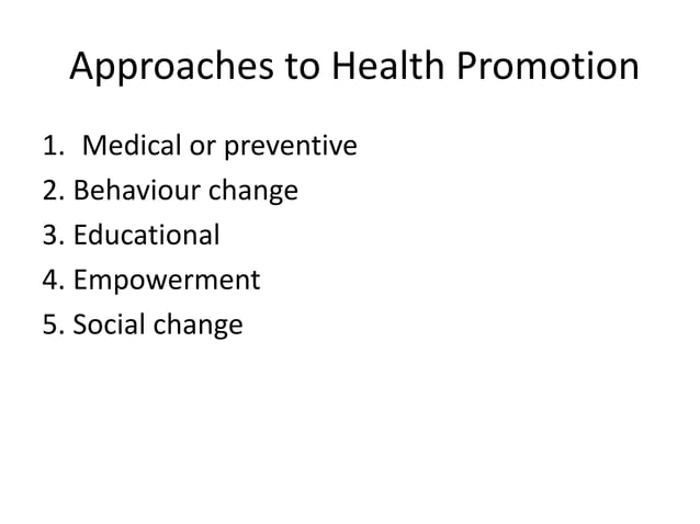 Tools and techniques behaviour change and health promotion | PPTX ...