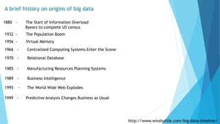 Tools and techniques adopted for big data analytics | PPTX