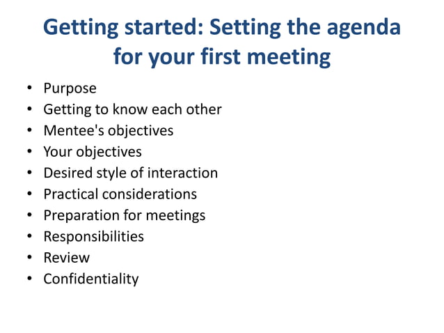 Tools and Techniques for Mentoring | PDF