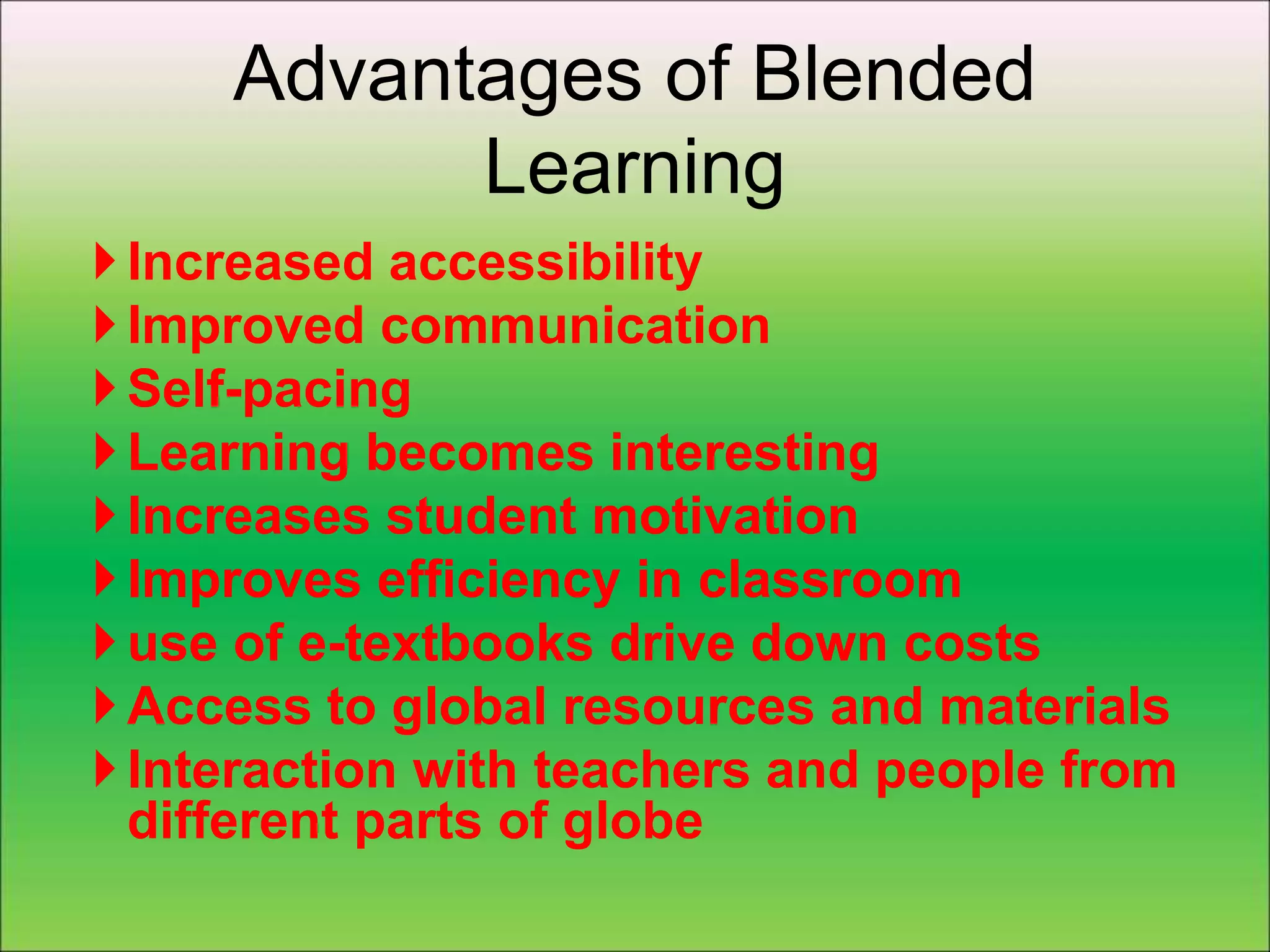 Tools and techniques of blended learning | PPT