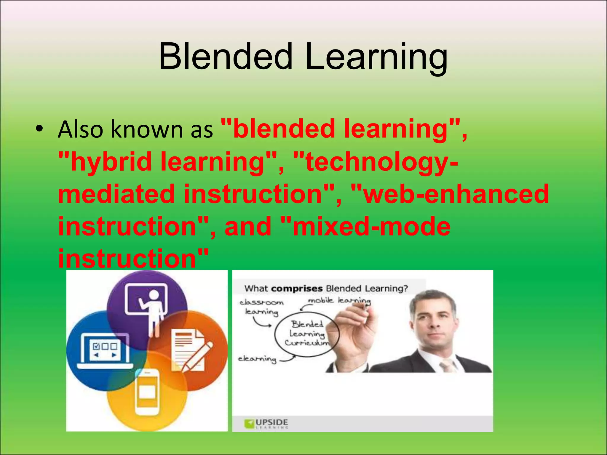 Tools and techniques of blended learning | PPT