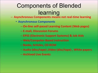 Tools and techniques of blended learning | PPT