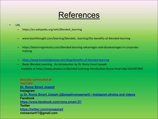 Tools and techniques of blended learning | PPT