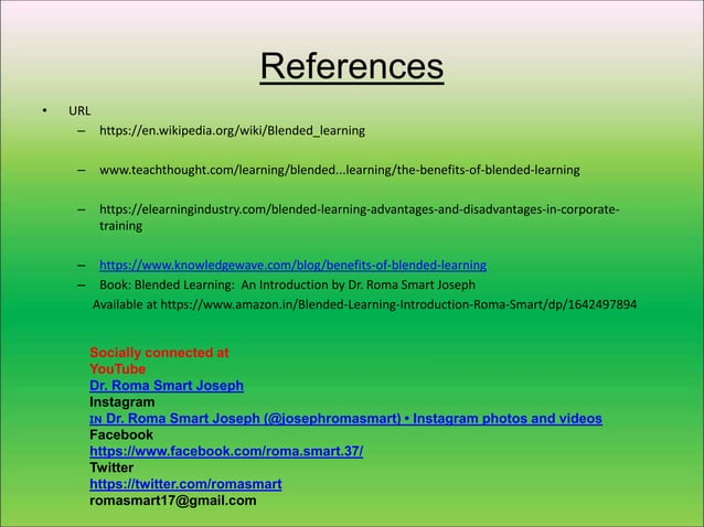 Tools and techniques of blended learning | PPT