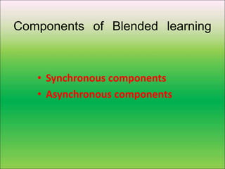 Tools and techniques of blended learning | PPT