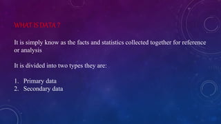 Tools and techniques of data collection | PPT