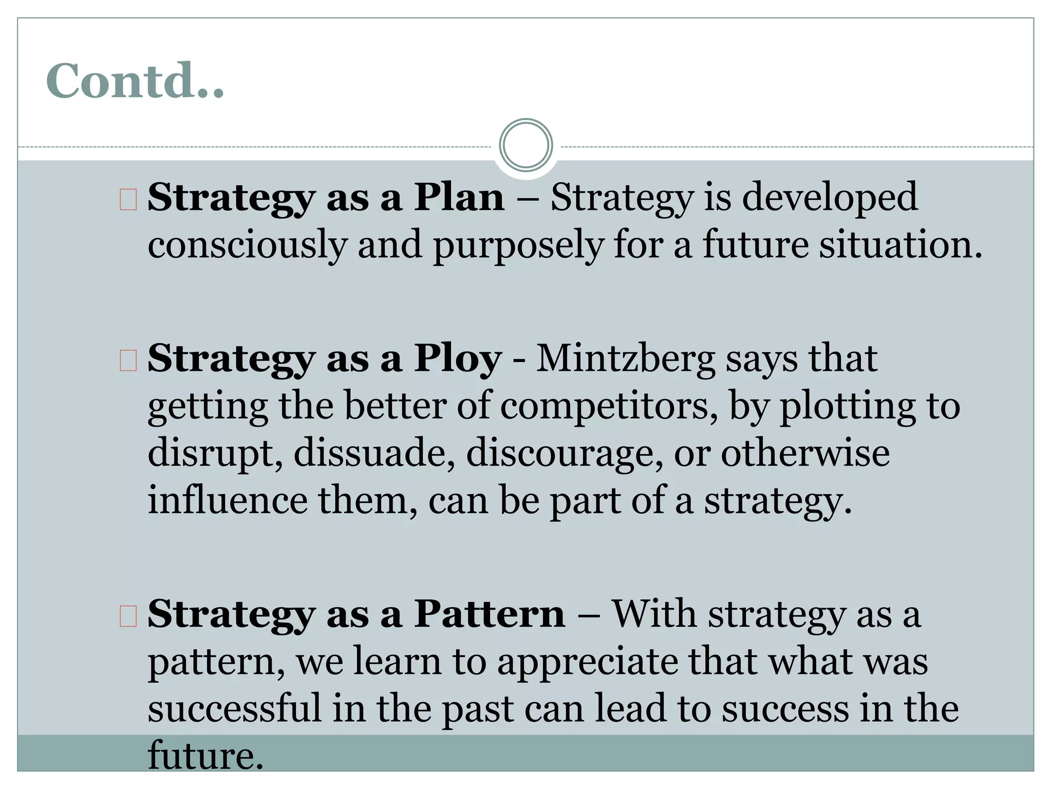 Tools and Techniques of Strategic Management | PPTX